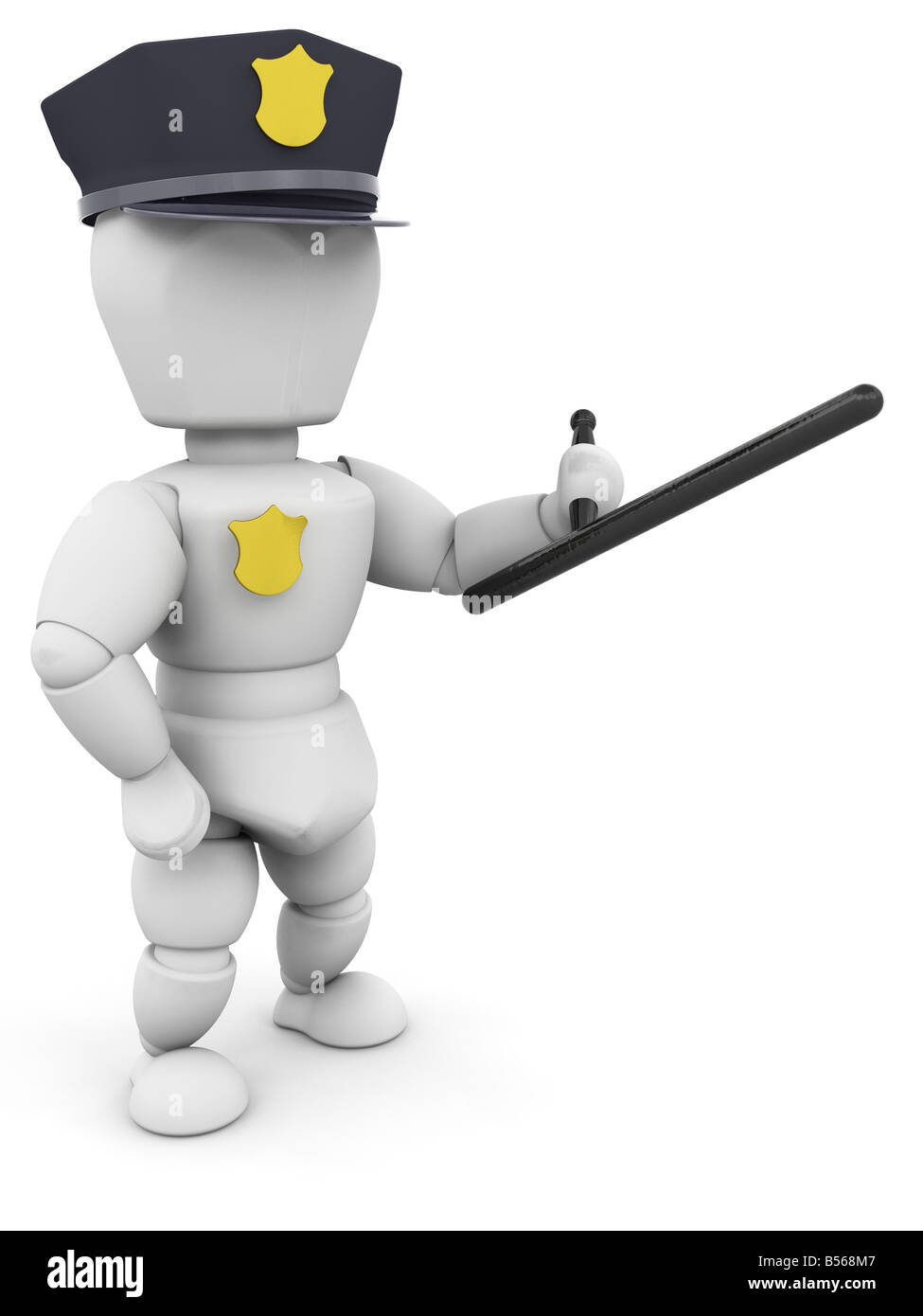 Policeman stick hi-res stock photography and images - Alamy