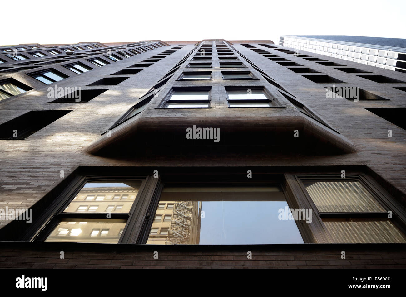 East facade of Monadnock building (historic proto skyscraper finished ...