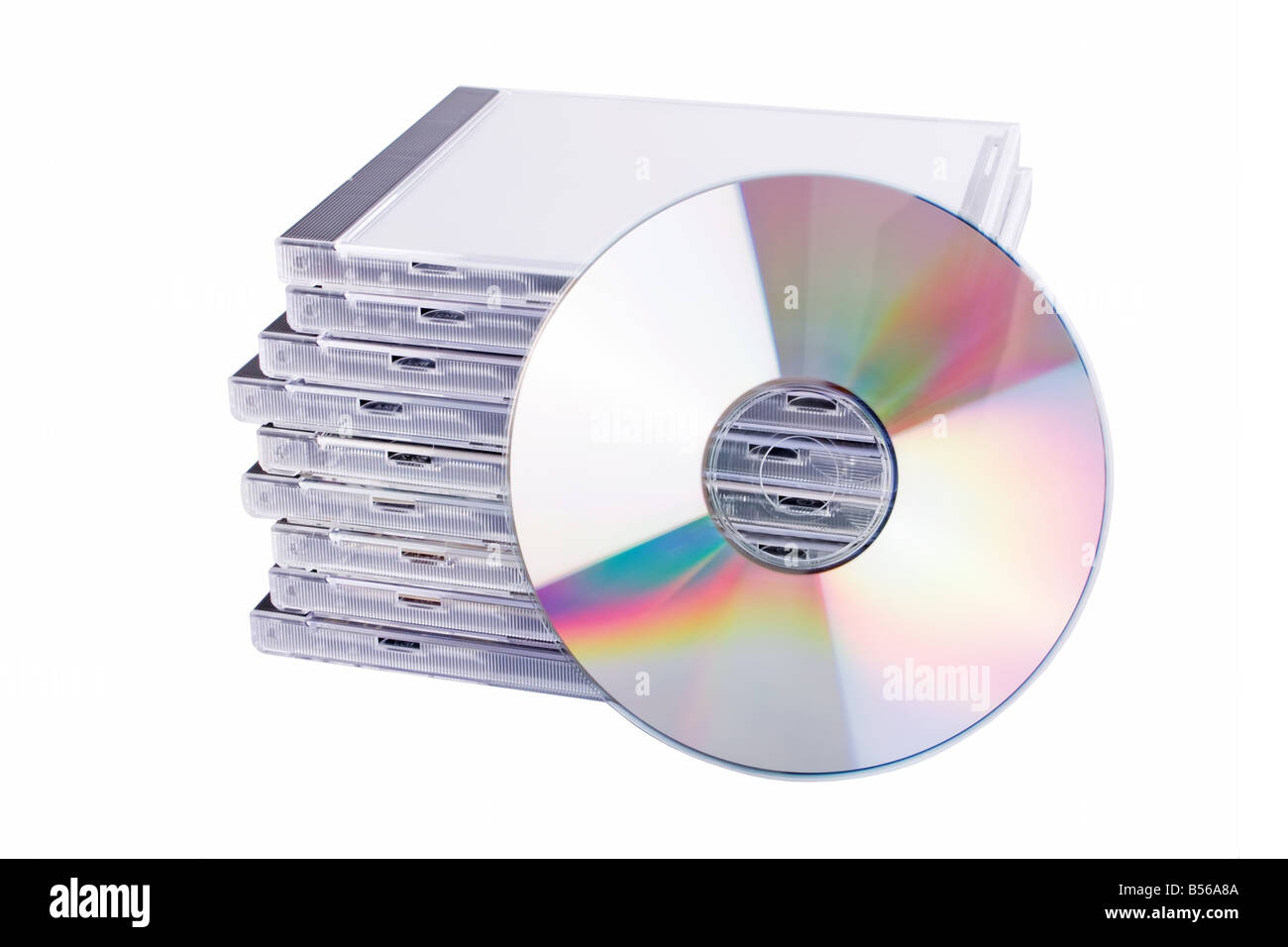 Stack dvds case hi-res stock photography and images - Alamy