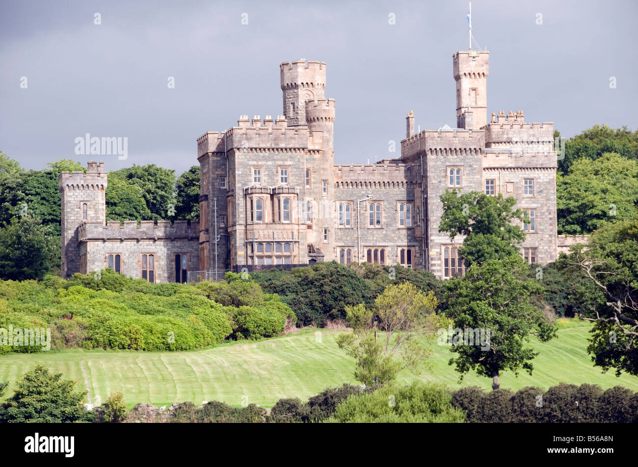 Lews Castle Stornoway Scotland Stock Photo - Alamy