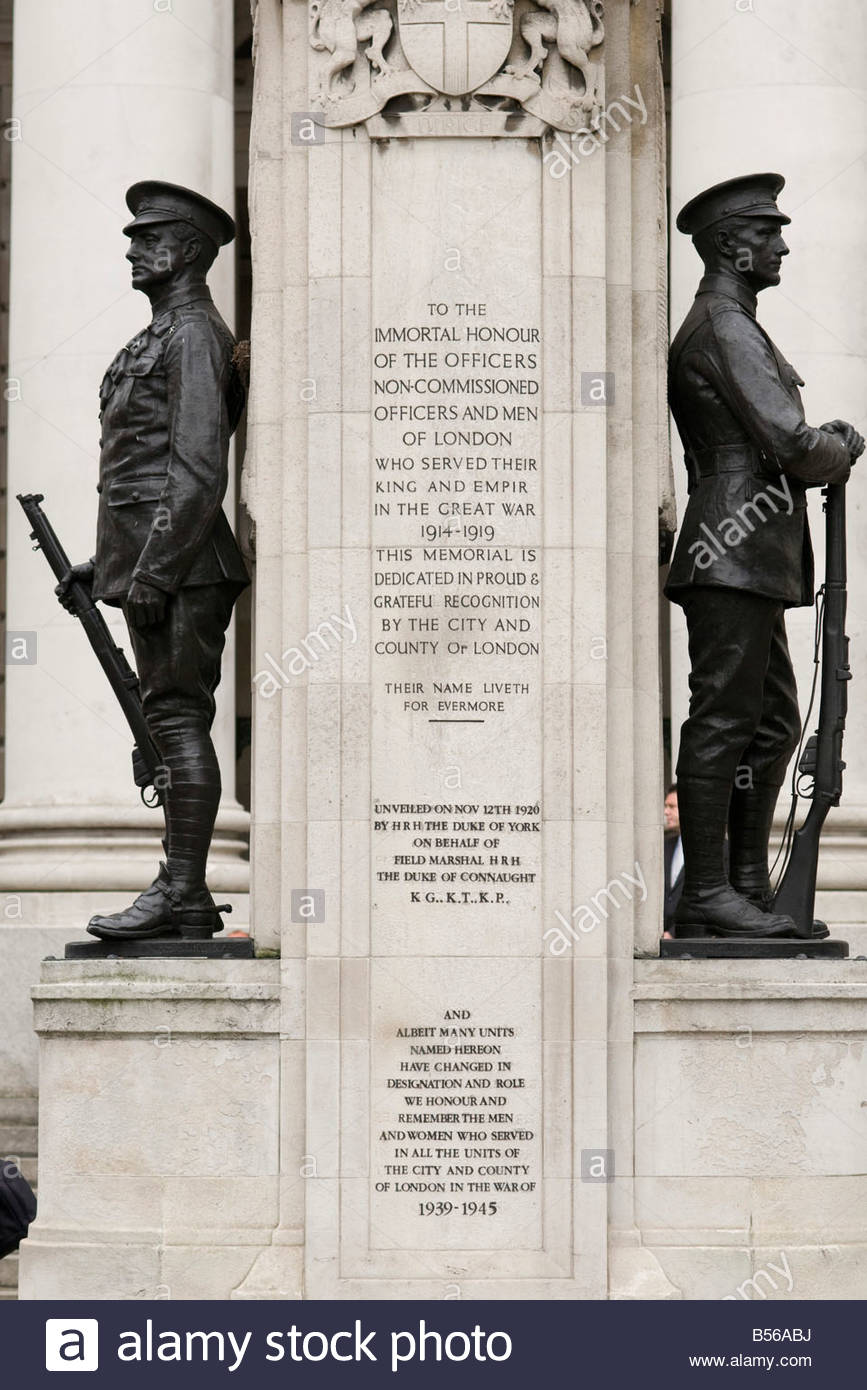 London Memorial Royal Exchange London Stock Photos & London Memorial ...