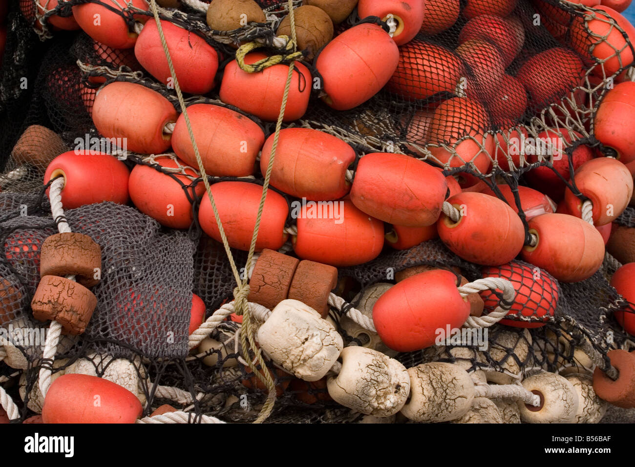 Fish net trawler catch hi-res stock photography and images - Alamy