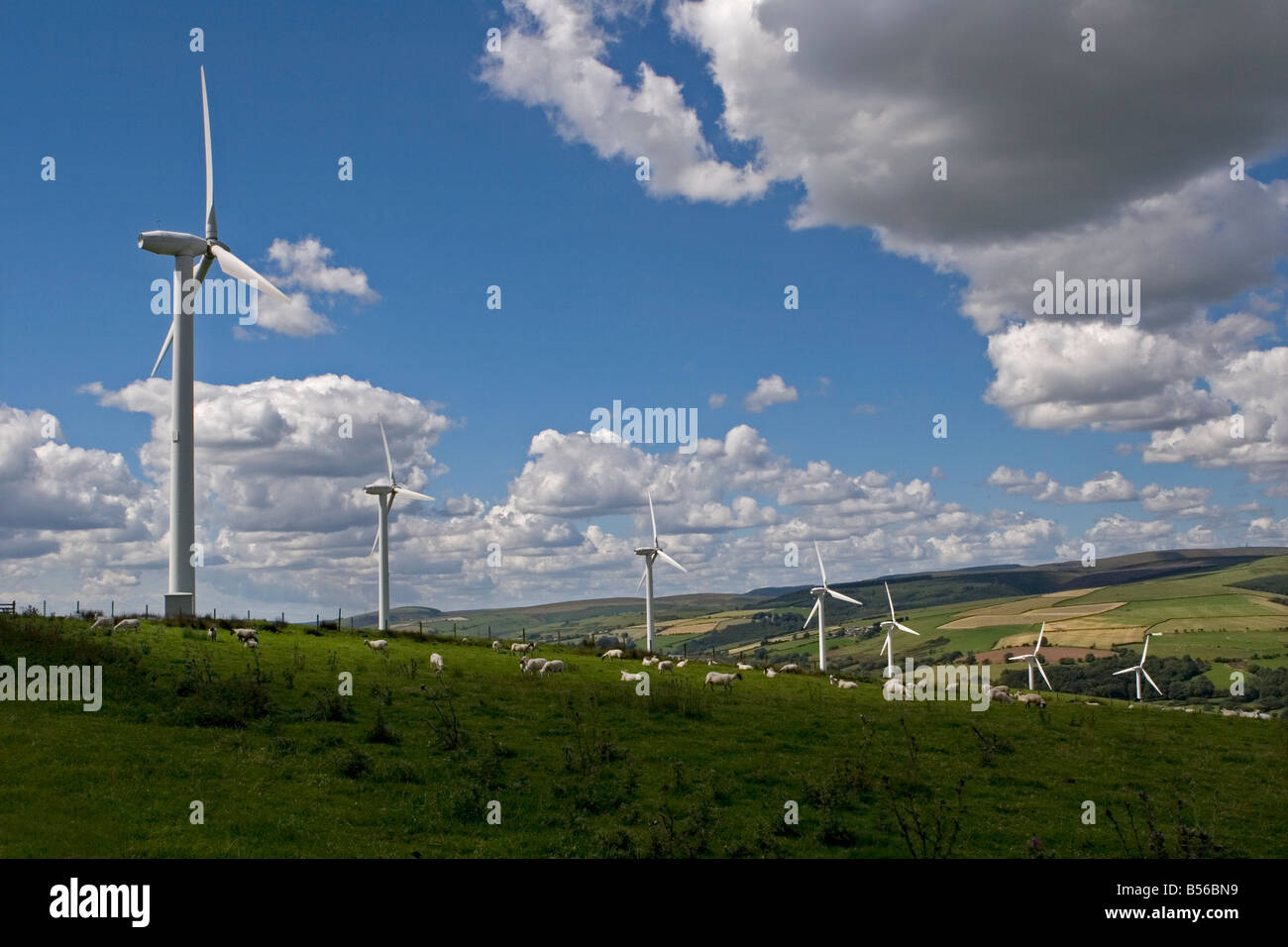 Taff ely wind farm hi-res stock photography and images - Alamy