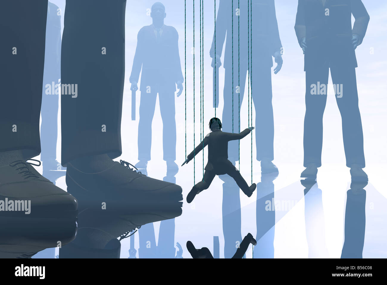 Puppet on a string Stock Photo - Alamy