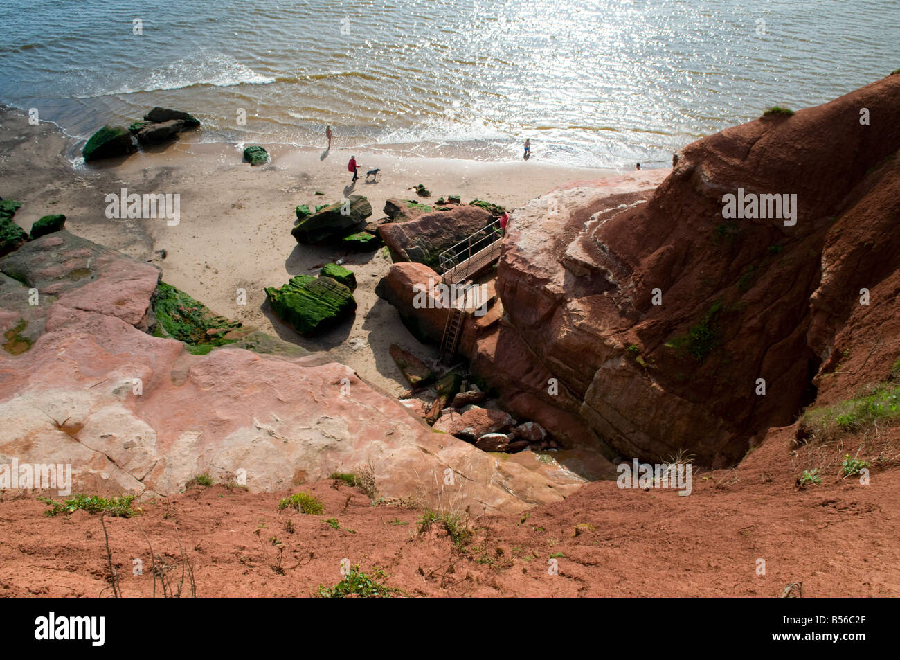Exmouth Beach, Devon, UK Stock Photo - Alamy