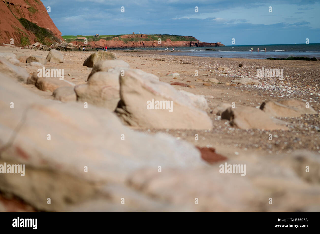 Exmouth beach devon hi-res stock photography and images - Alamy