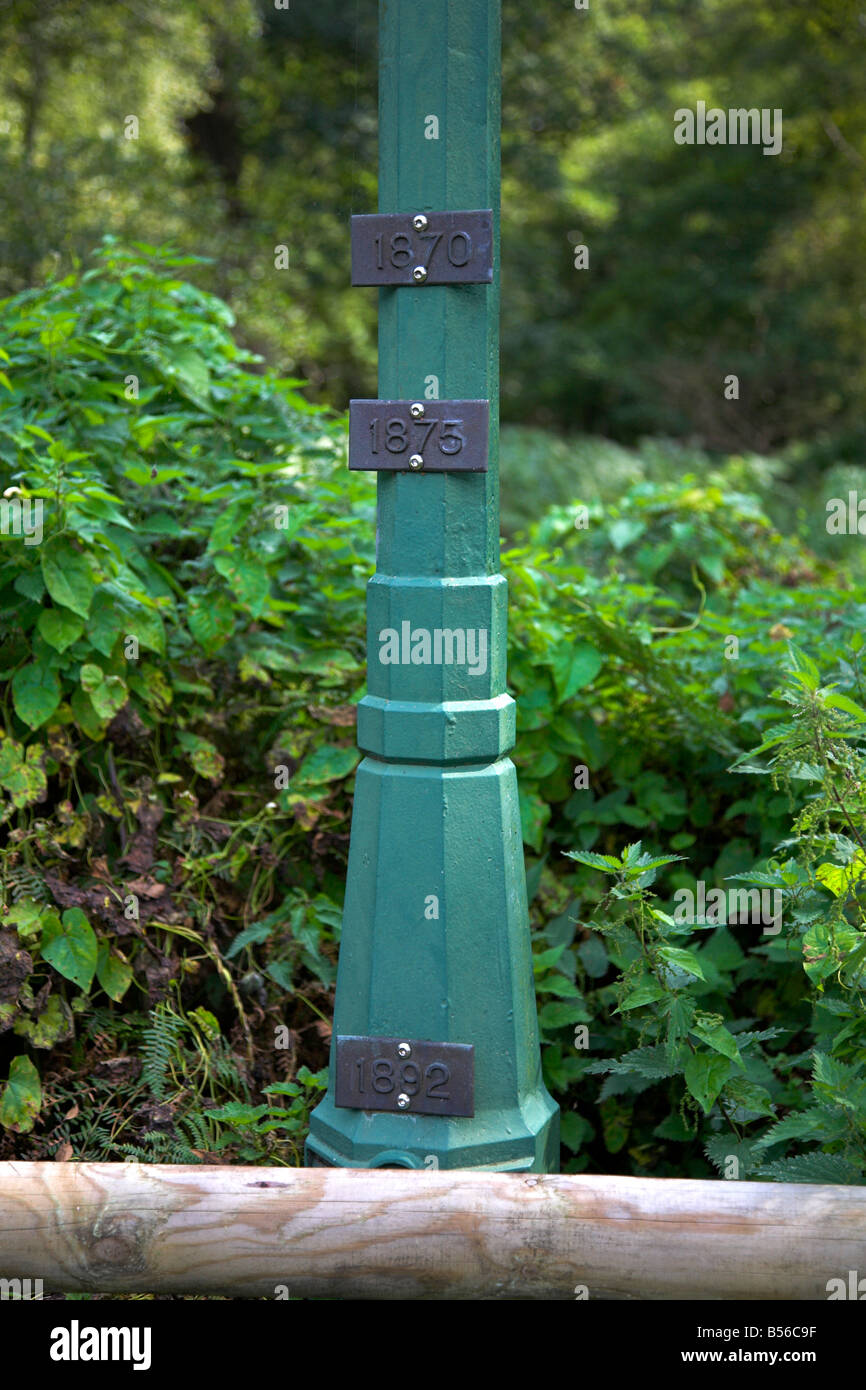 Holme Fen Post Stock Photo - Alamy