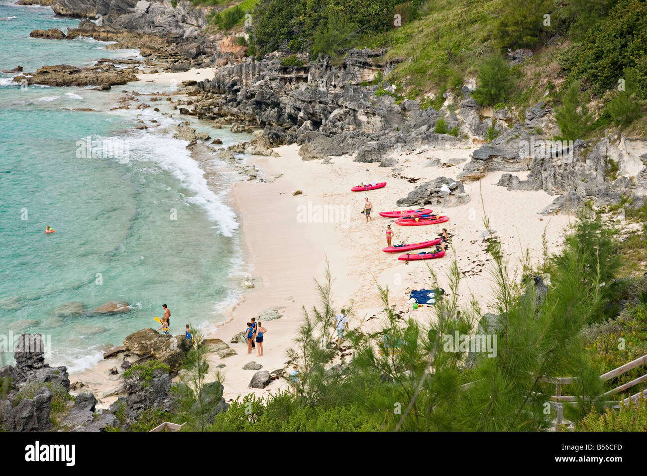 Church Bay Beach, Bermuda Stock Photo - Alamy