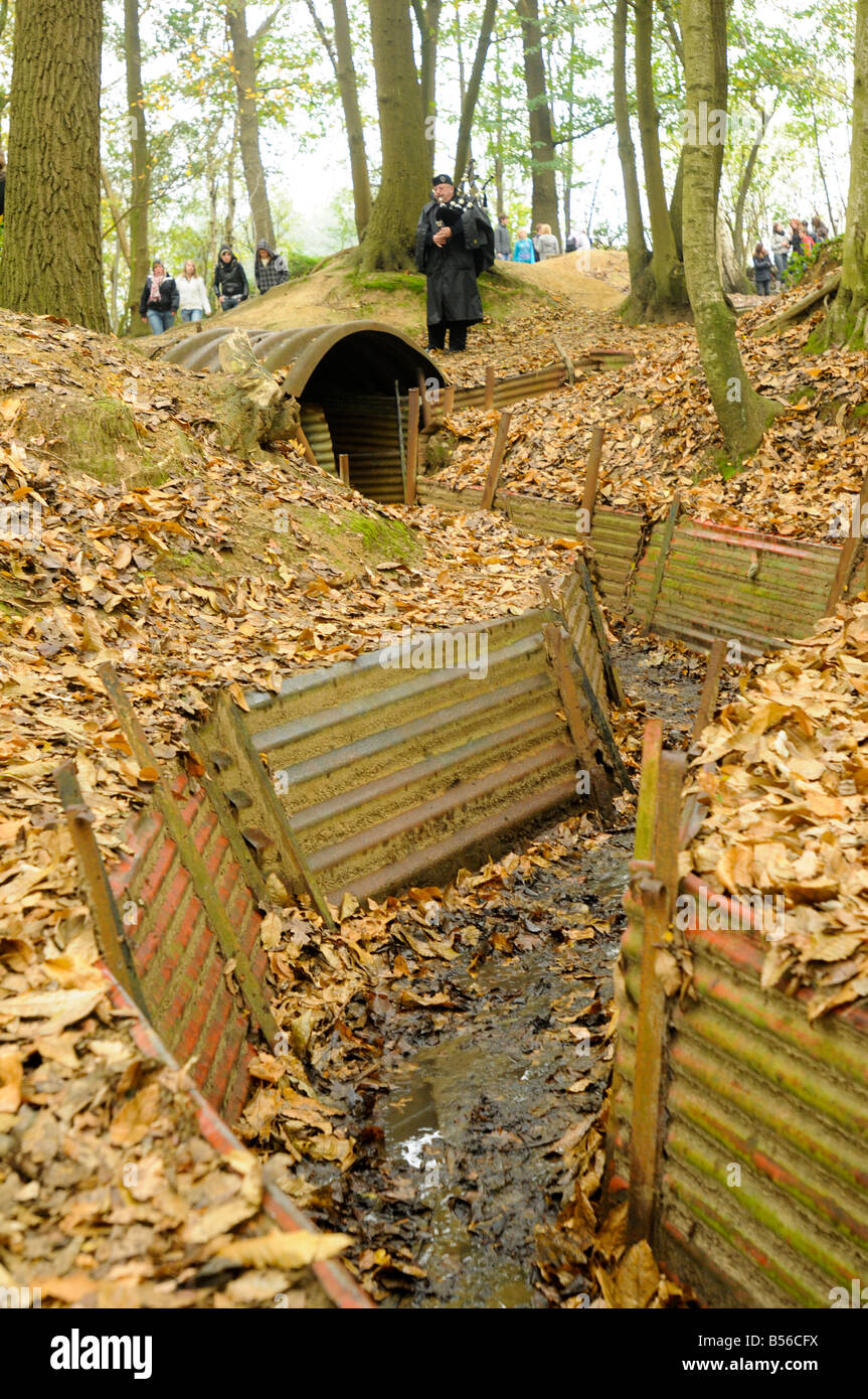 Section trench system hill hi-res stock photography and images - Alamy