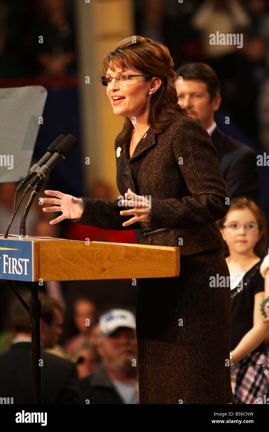 Photos from Vice Presidential Candidate Sarah Palin Rally in Troy Ohio ...