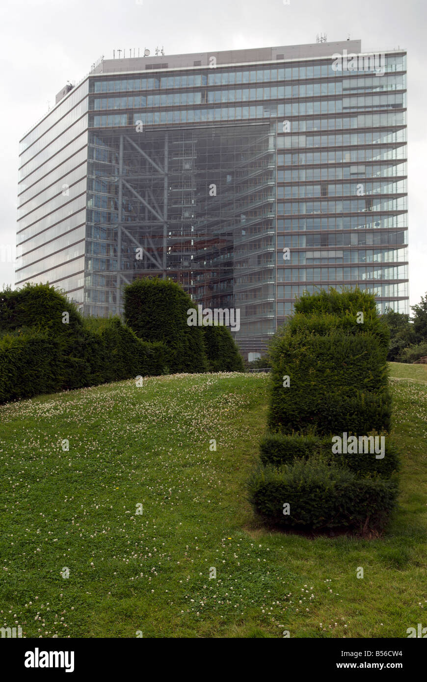 Stadttor Gate, an environmentally friendly local government building ...
