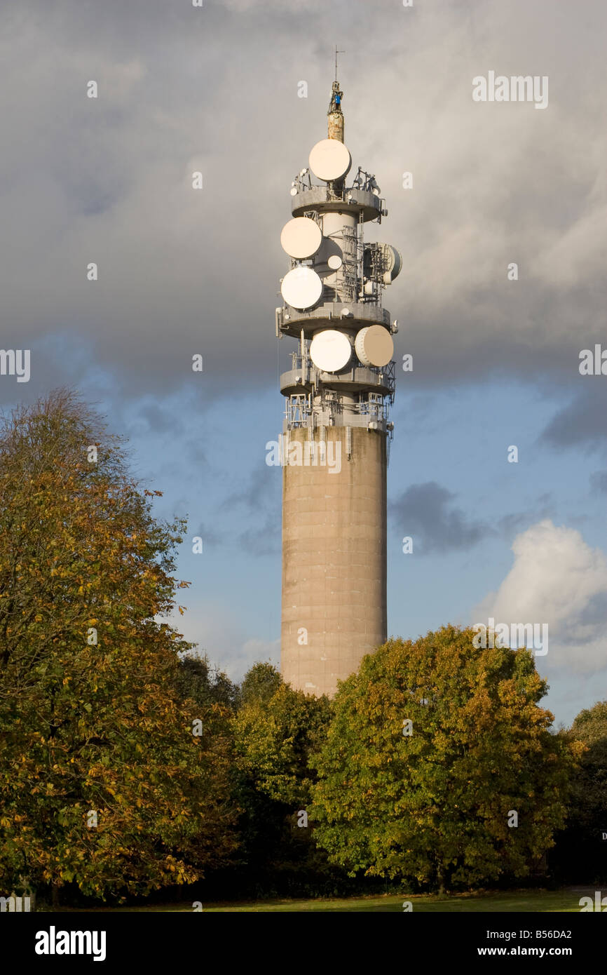 Heaton Park BT Tower, Manchester, UK Stock Photo - Alamy