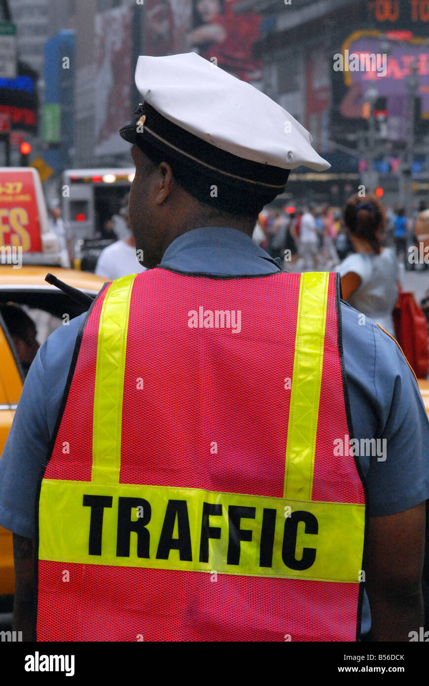 Traffic Cop NYC Stock Photo - Alamy