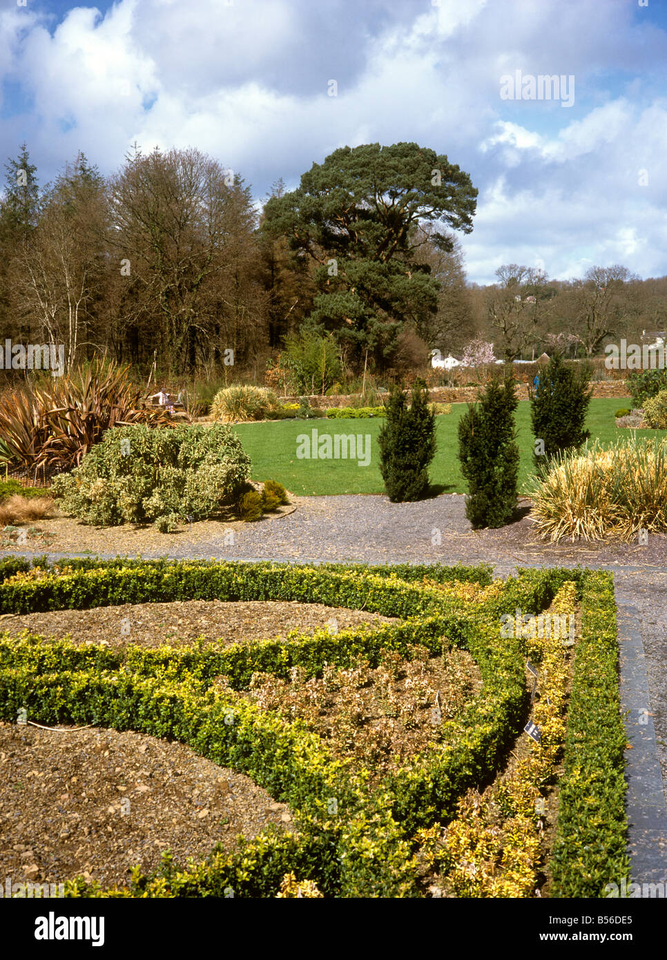 UK England Devon Great Torrington Rosemoor Gardens Stock Photo - Alamy