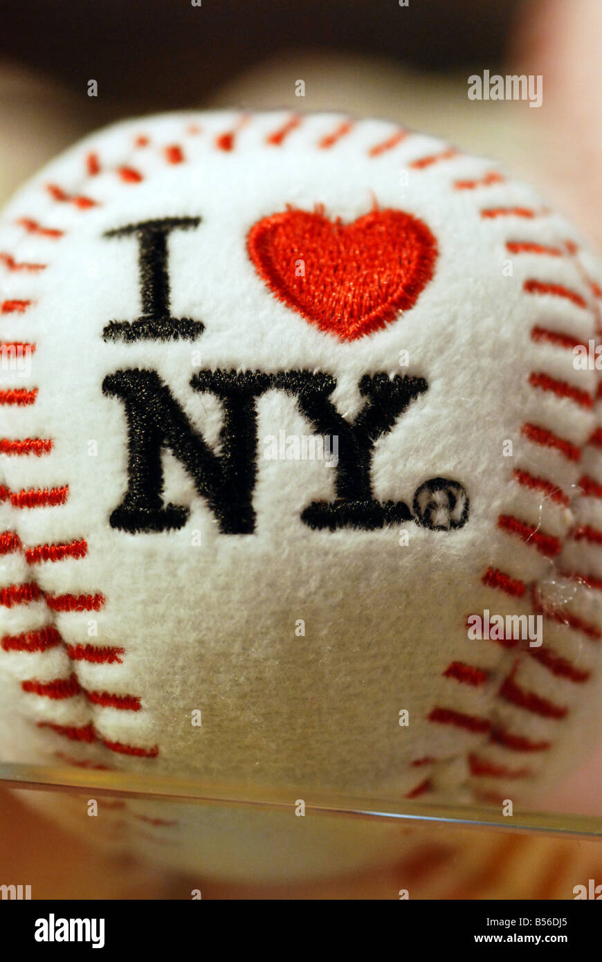 I Love NY Baseball Stock Photo - Alamy