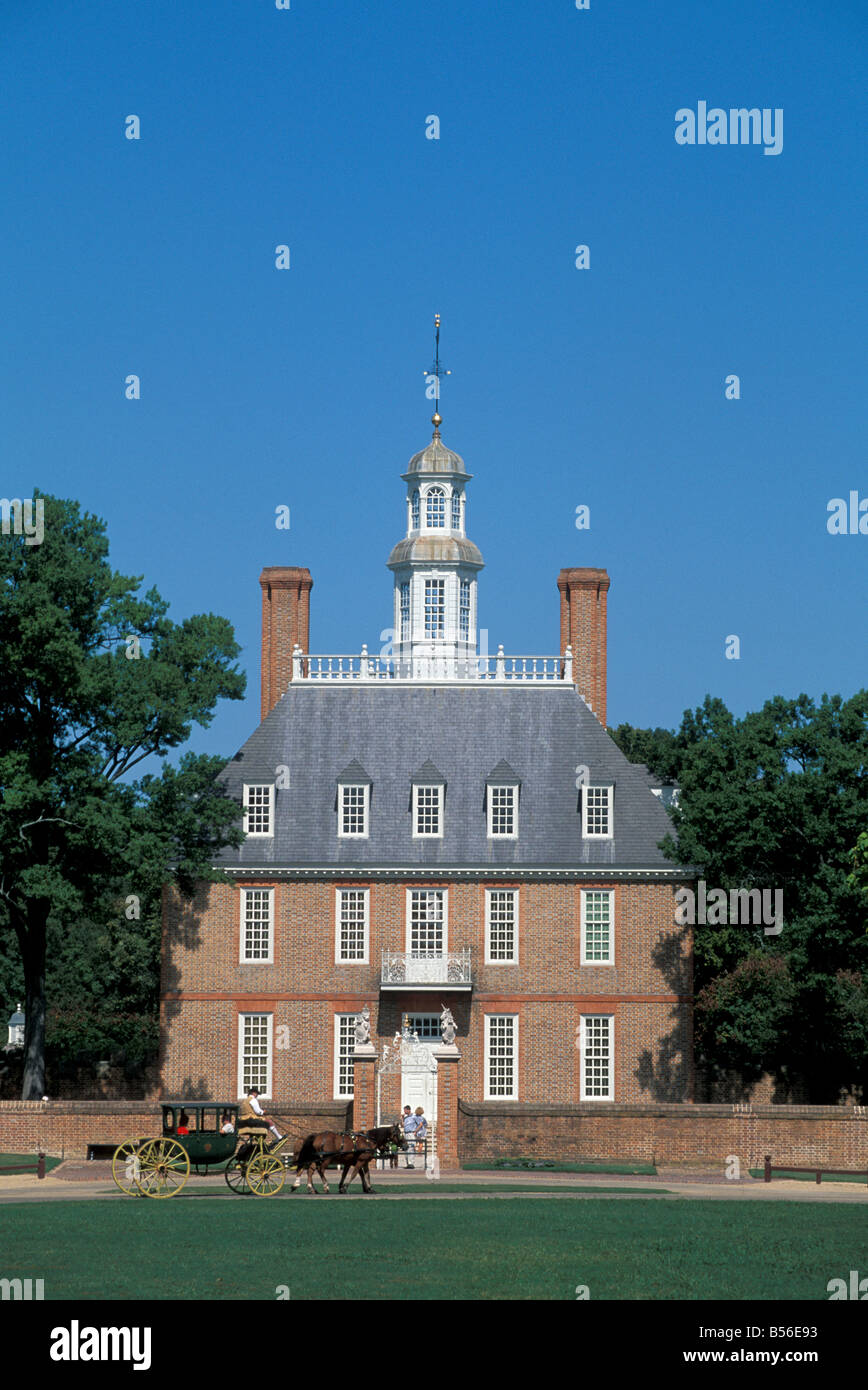 Governors palace williamsburg hi-res stock photography and images - Alamy