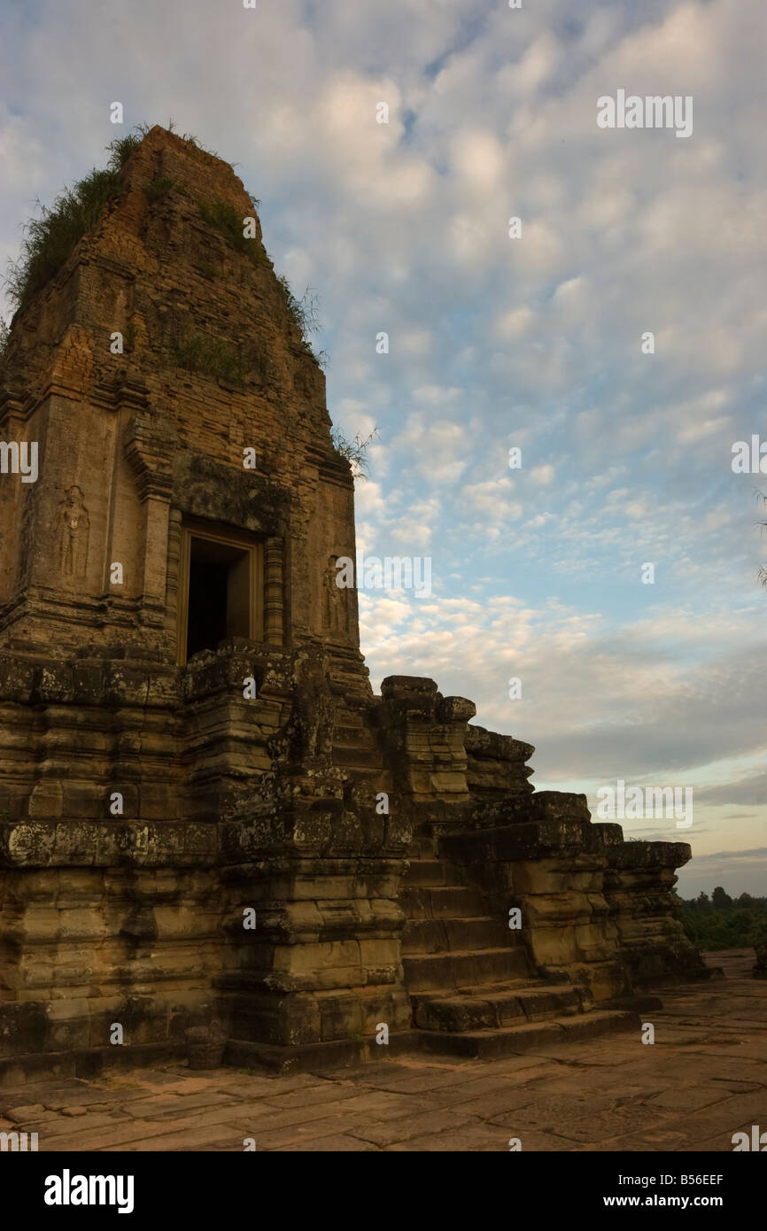 Pre Rup, built from brick by Angkorian king Rajaendravarman II. It's a ...
