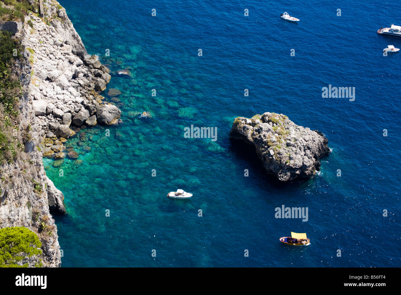THE SEA OF CAPRI Stock Photo - Alamy