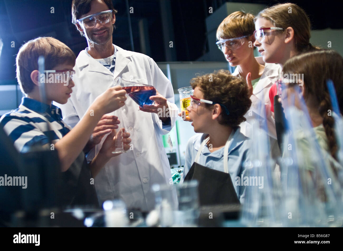 Fun with science Stock Photo - Alamy
