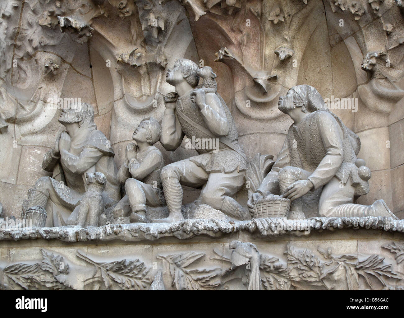 Gaudi La Sagrada Familia Carvings