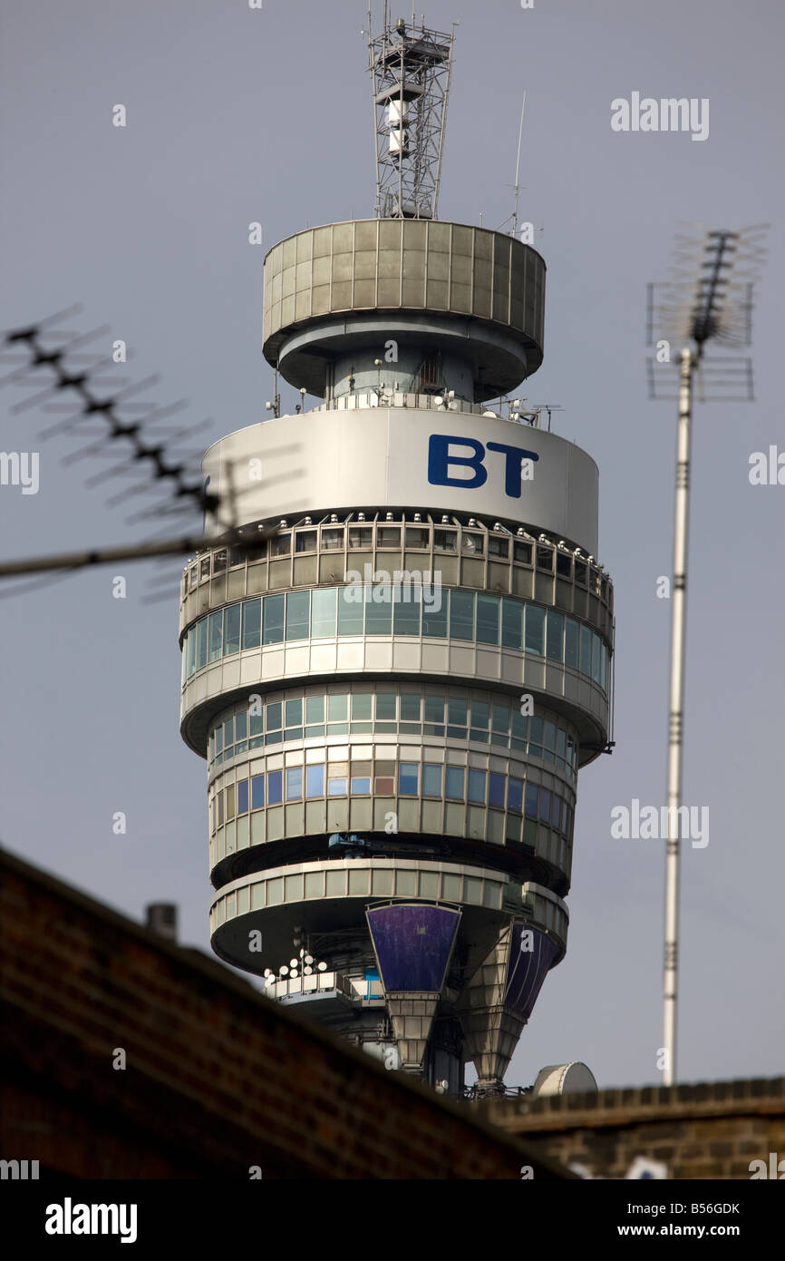BT Telecom Tower London Stock Photo - Alamy