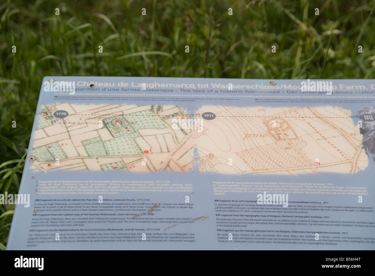 Mouse Trap Farm, also know as Shell Trap farm, scene of a fierce battle ...