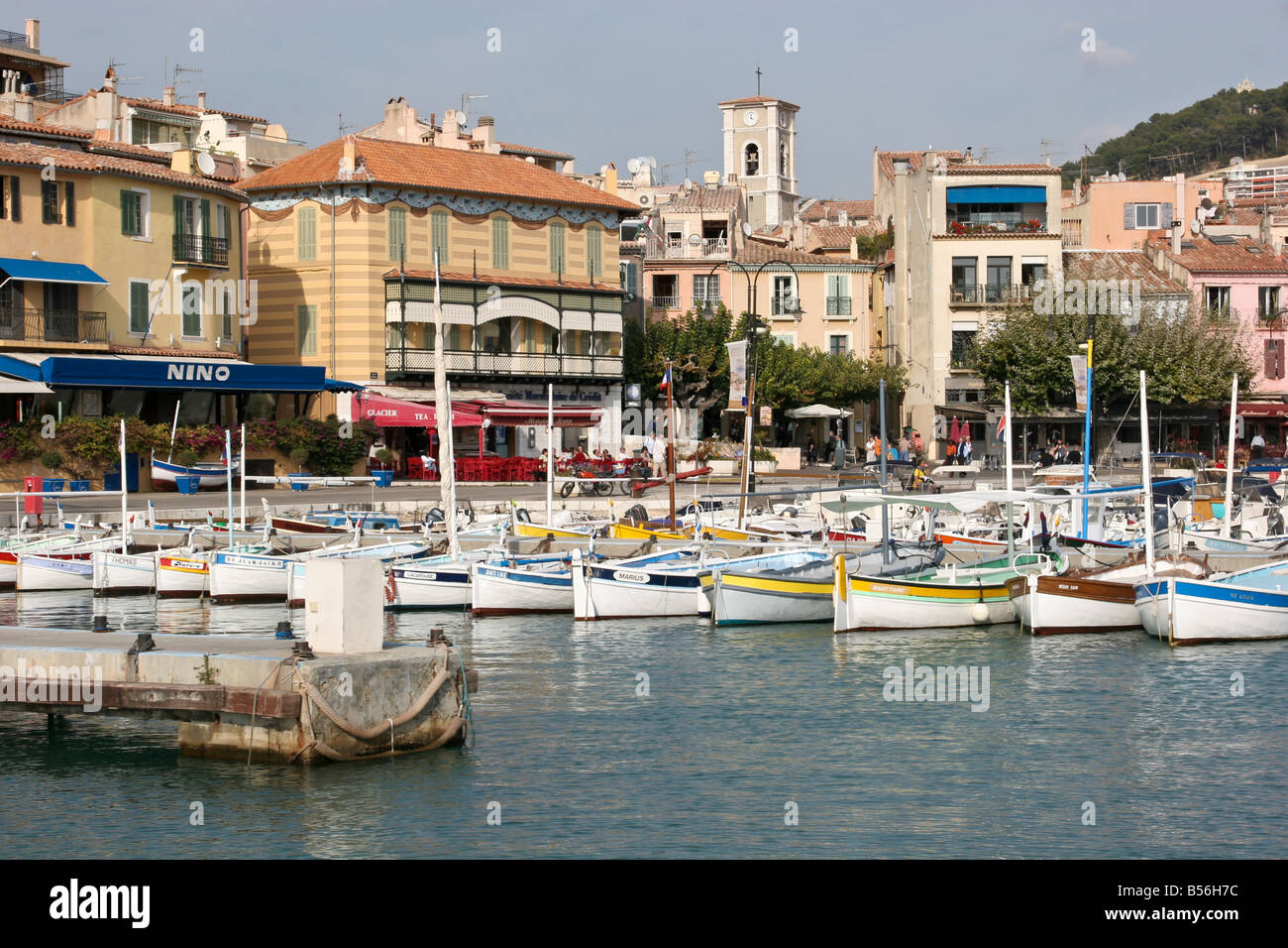 Cassis harbour Provence France Stock Photo - Alamy