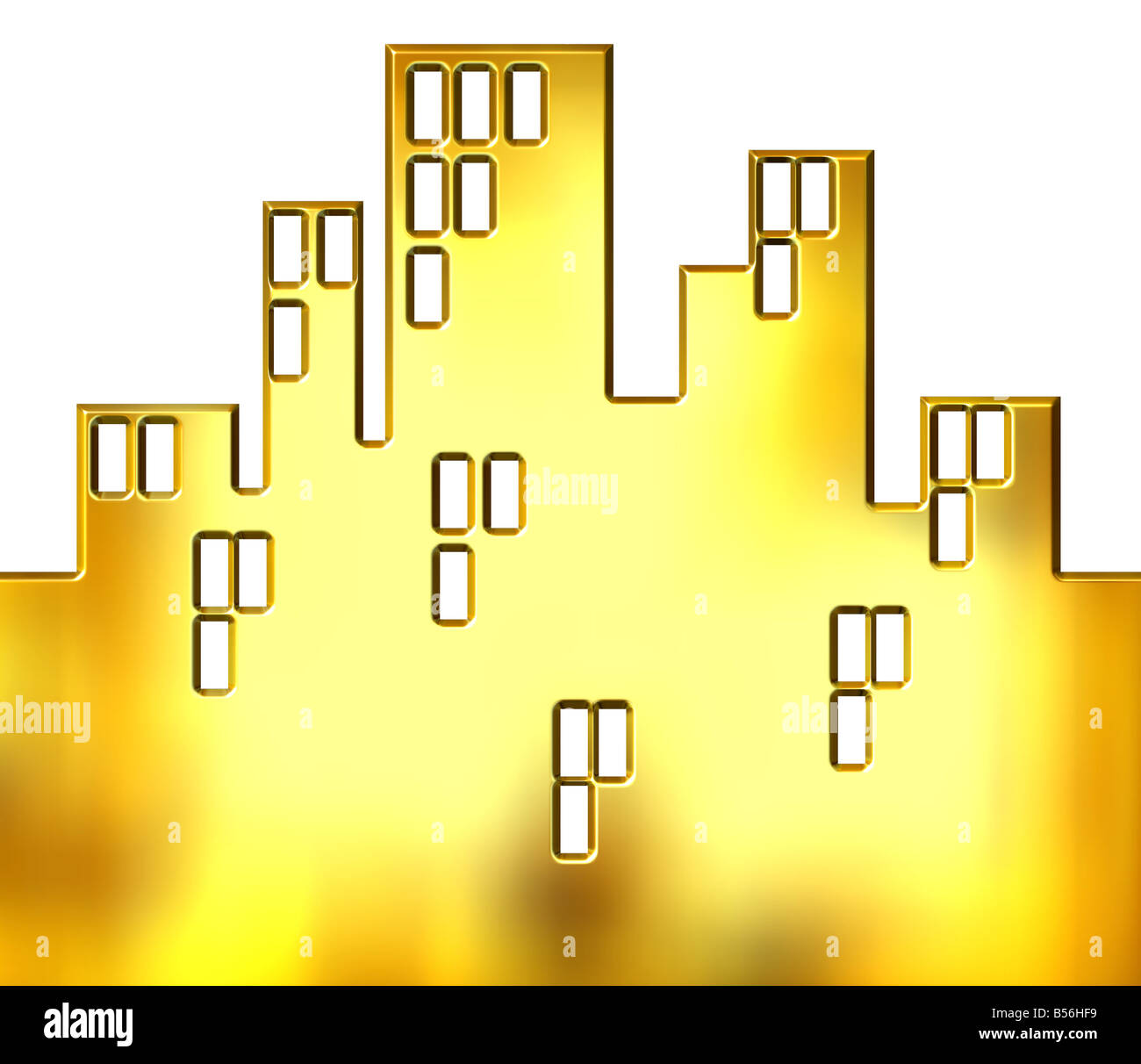 Metallic gold outline hi-res stock photography and images - Alamy