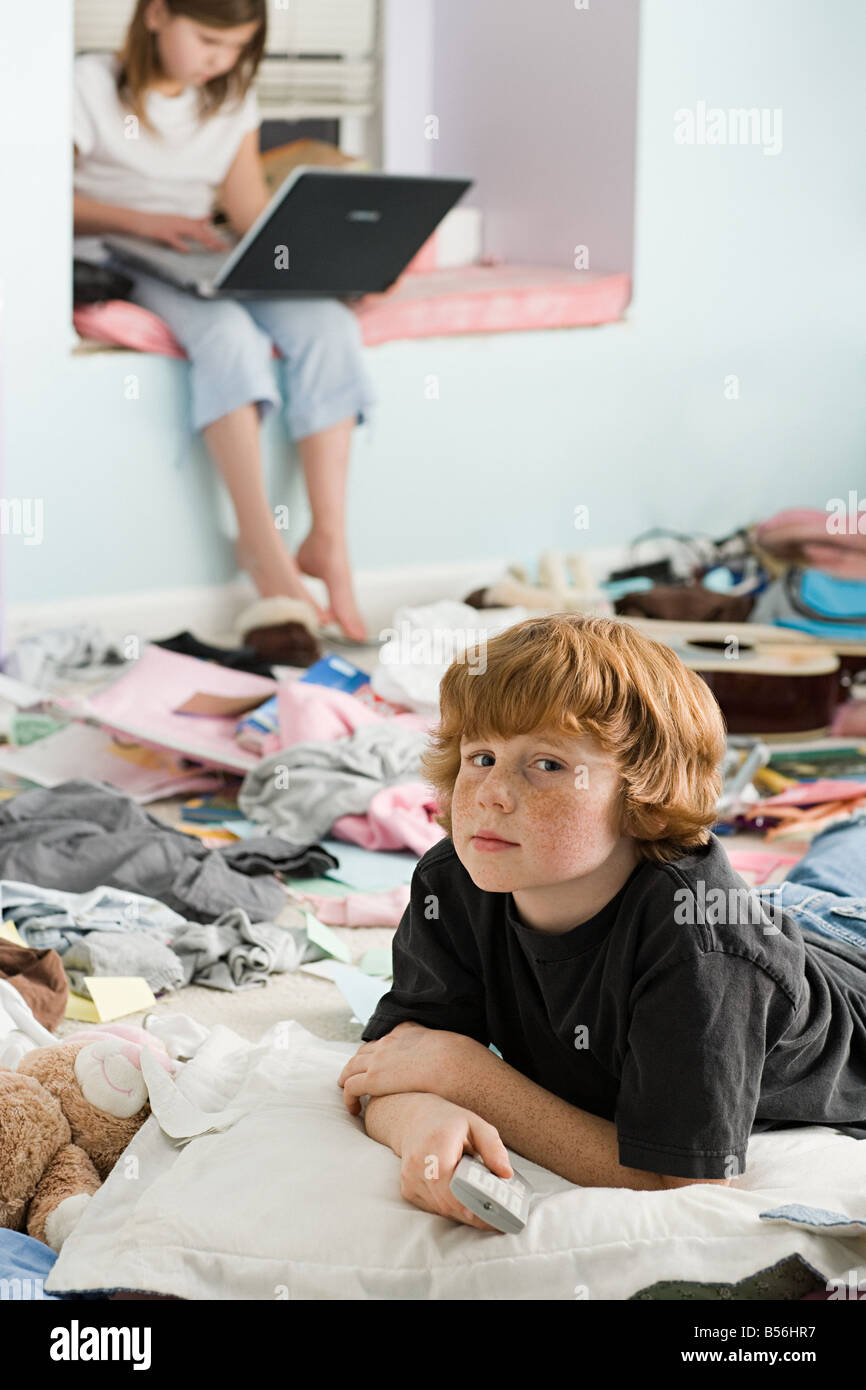 Messy Bedroom Boy High Resolution Stock Photography and Images - Alamy
