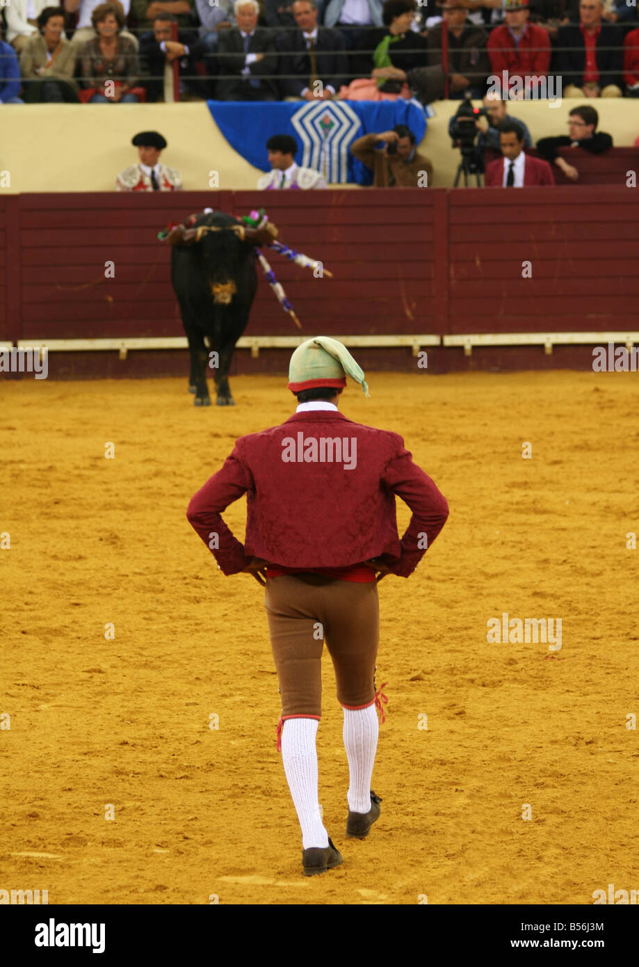 Bullfight bullfighting portugal portuguese hi-res stock photography and ...