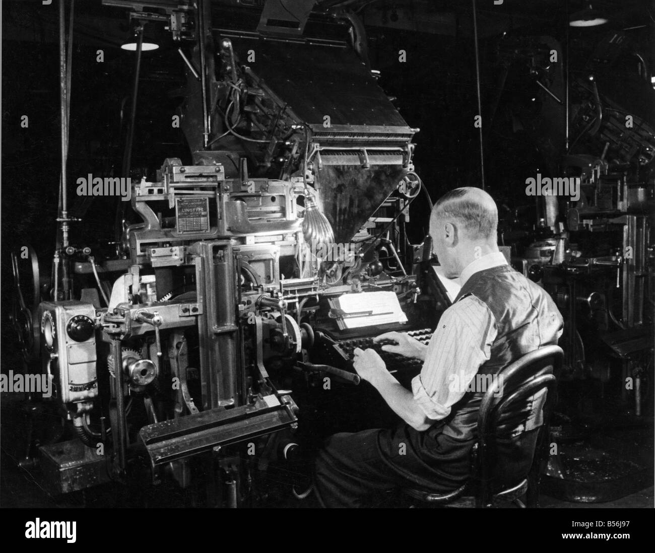 Type Setter Stock Photos & Type Setter Stock Images - Alamy