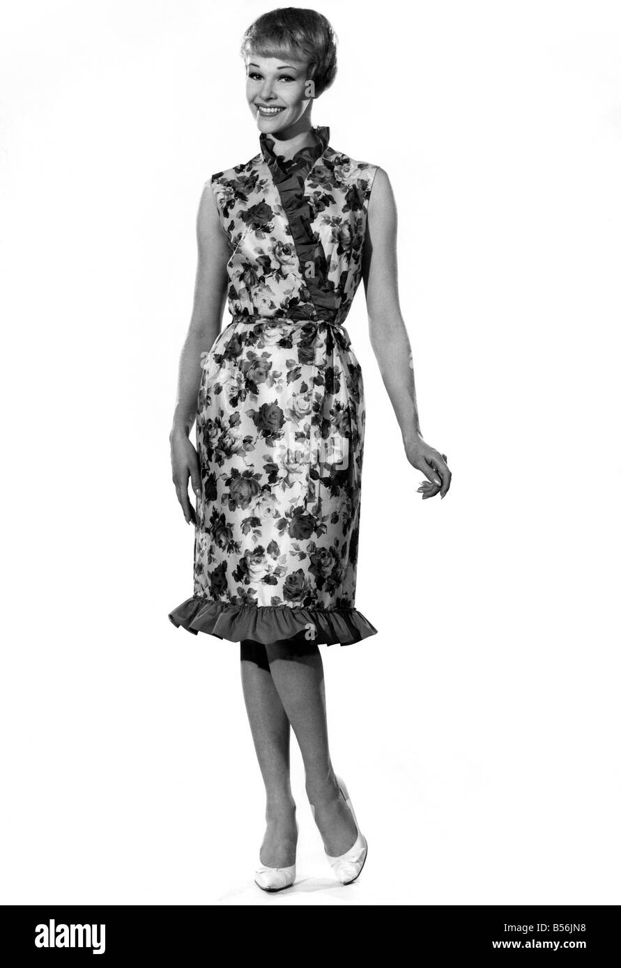 Reveille Fashions. Jo Waring. June 1962 P008935 Stock Photo - Alamy