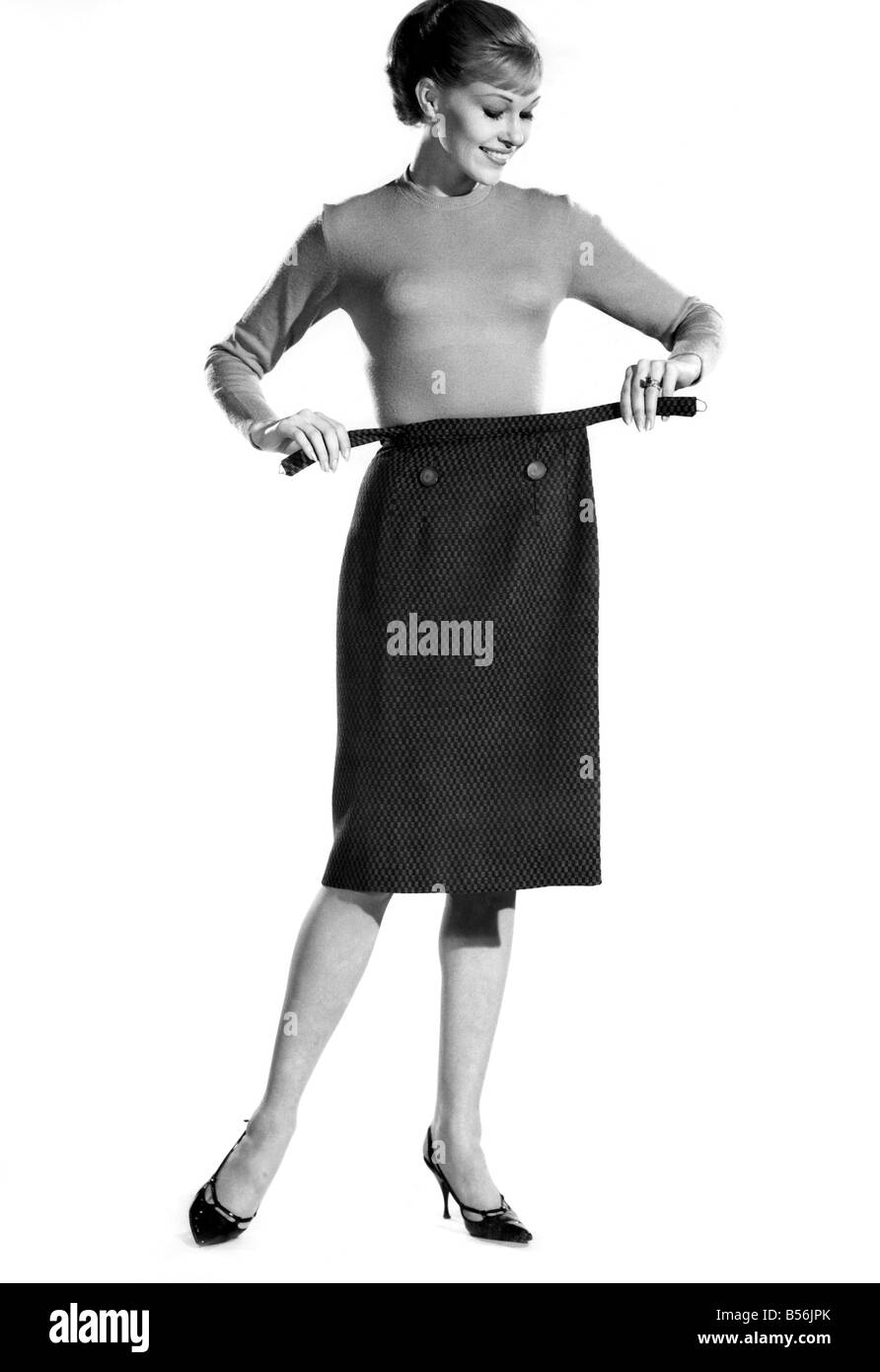 Reveille Fashions. Jo Waring. October 1962 P008960 Stock Photo - Alamy