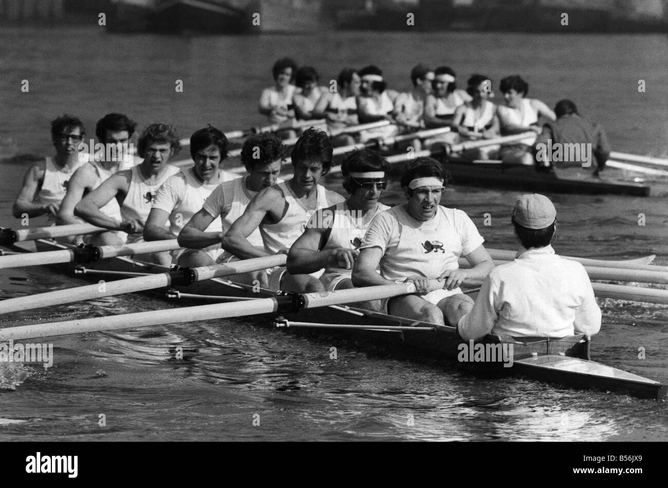 Rowing: Boat race. George Greenwell/staff. Oxford and Cambridge boat ...