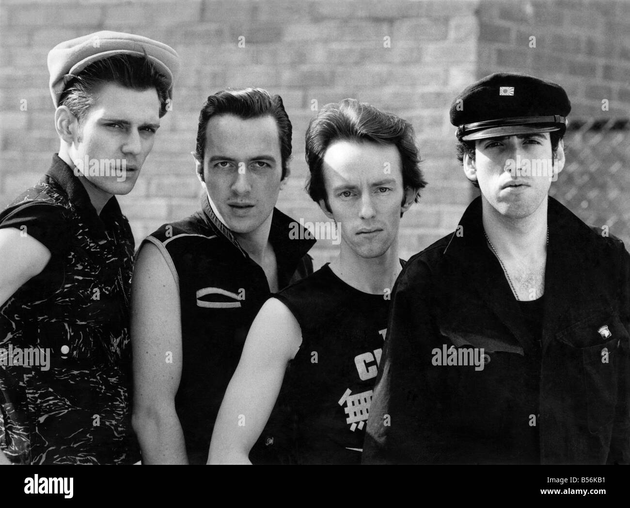 The Clash. April 1982 P009261 Stock Photo - Alamy
