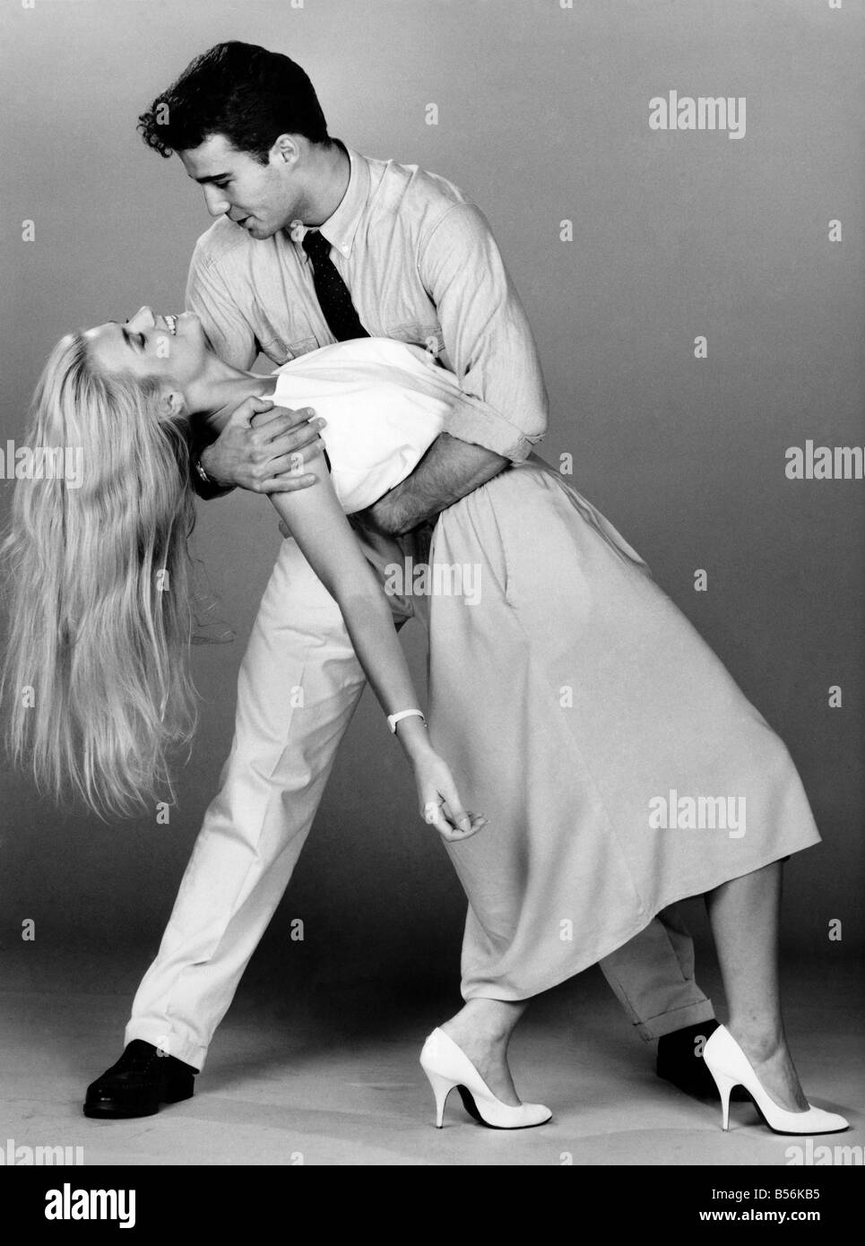 Lovers embrace Black and White Stock Photos & Images - Alamy