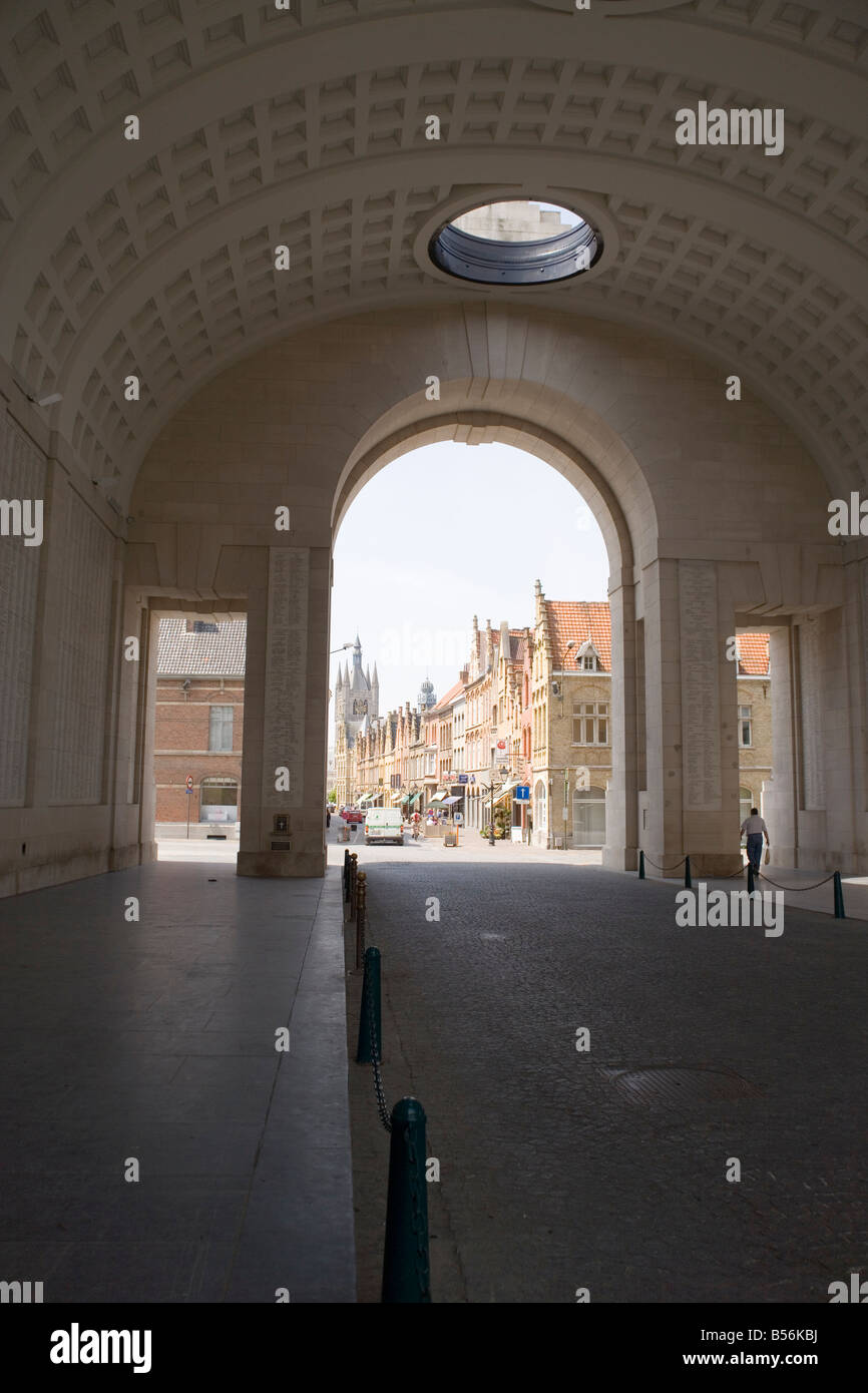 Menin Gate, Ypres, the memorial to the million men who fought in the ...