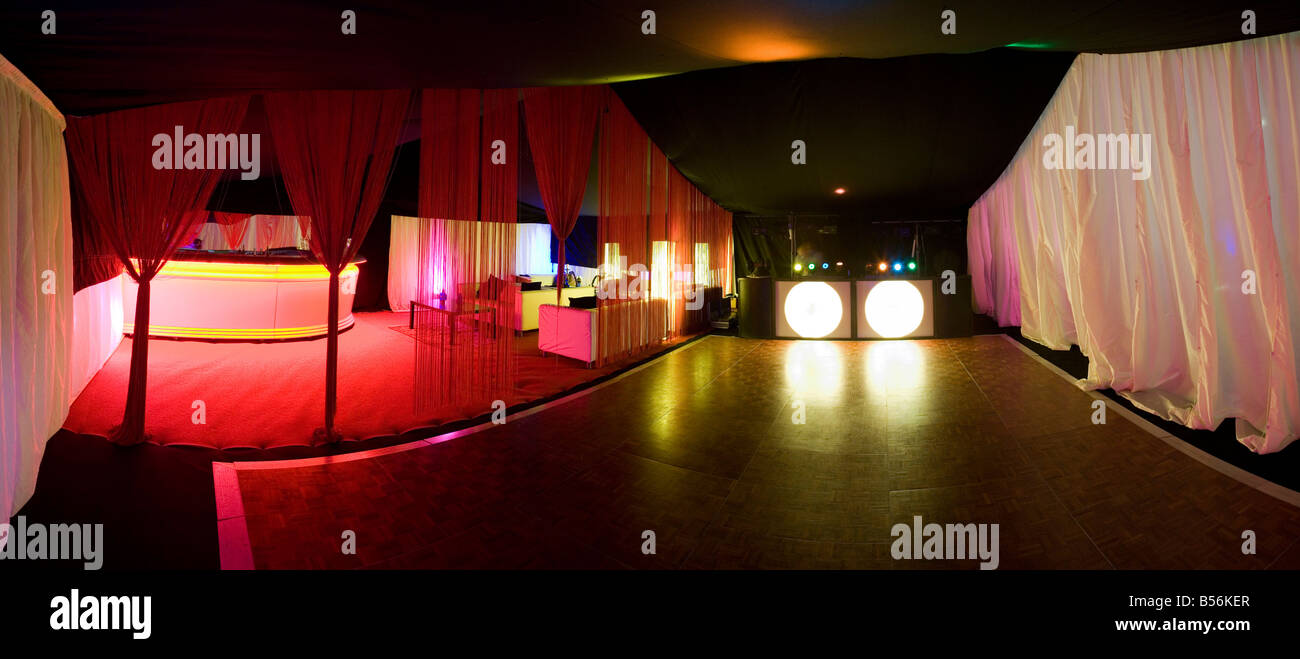 Inside marquee hi-res stock photography and images - Alamy