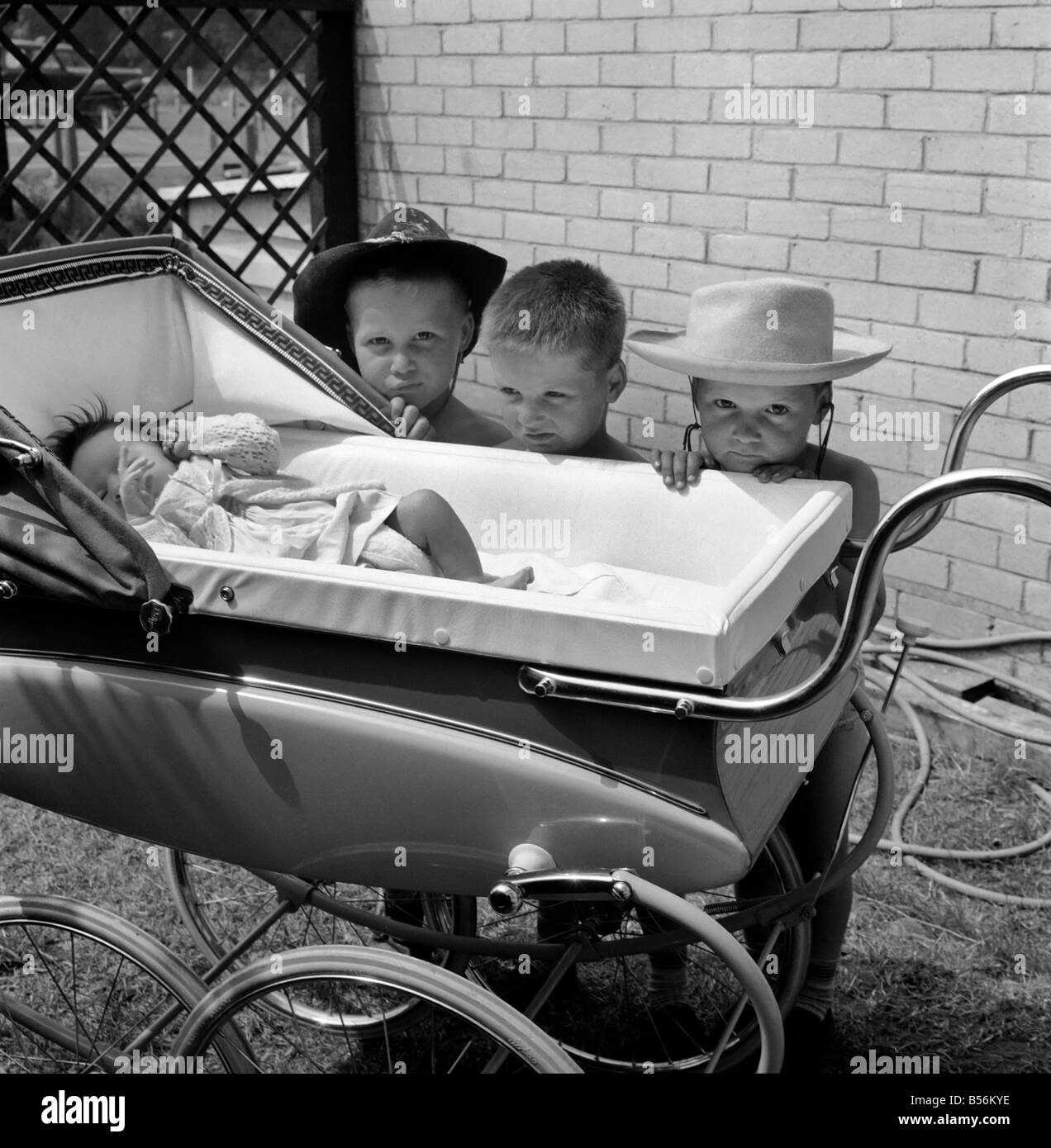 Baby pram 1960s hi-res stock photography and images - Alamy
