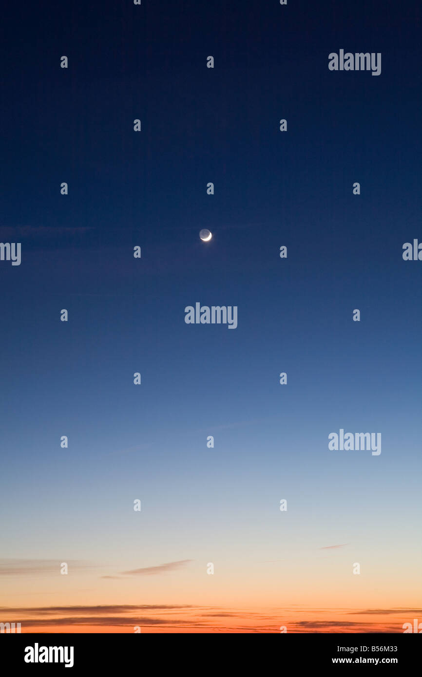Moon In The Sky Stock Photo - Alamy