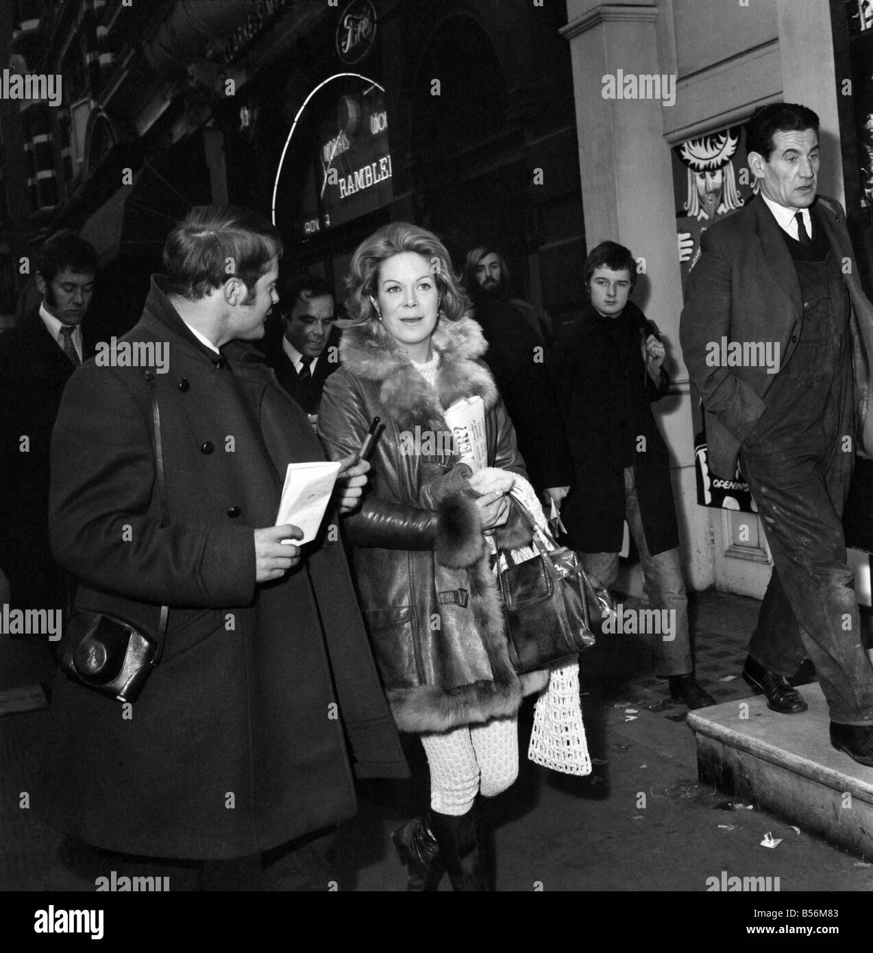 Actor rex harrison wife rachel hi-res stock photography and images - Alamy