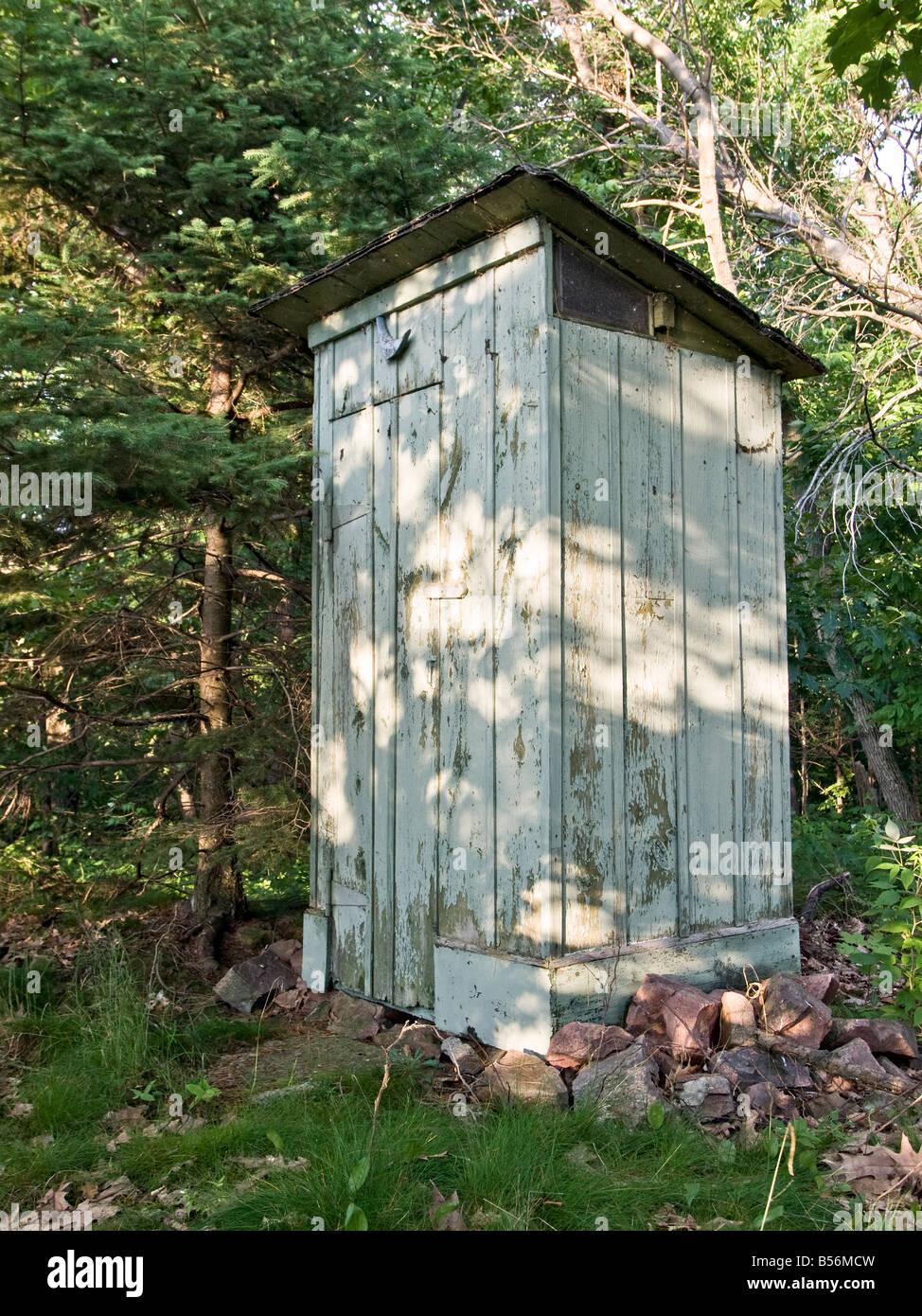Outhouse moon hi-res stock photography and images - Alamy