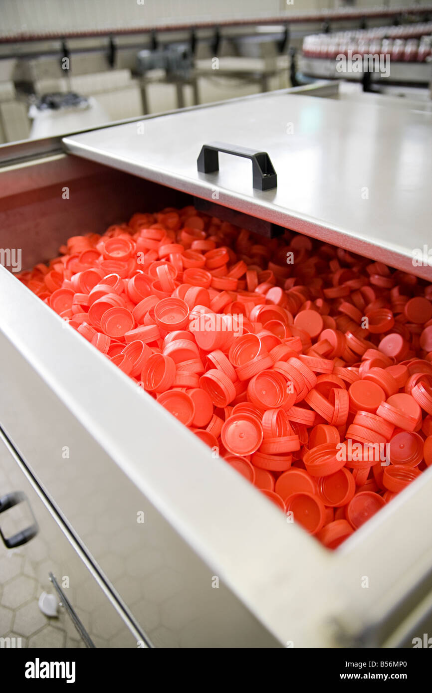 Plastic factory lids hi-res stock photography and images - Alamy