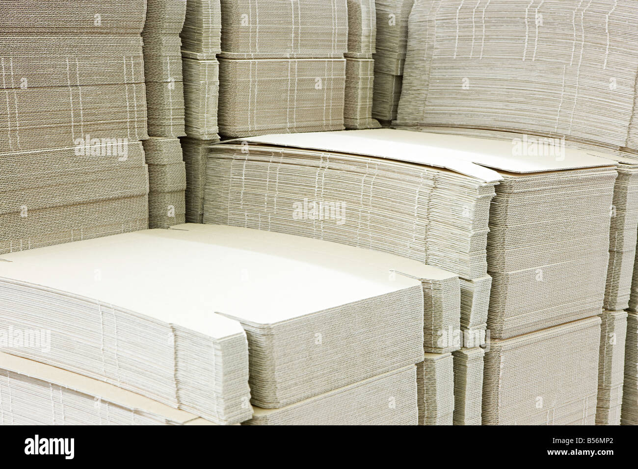 Flattened Cardboard Boxes High Resolution Stock Photography and Images ...