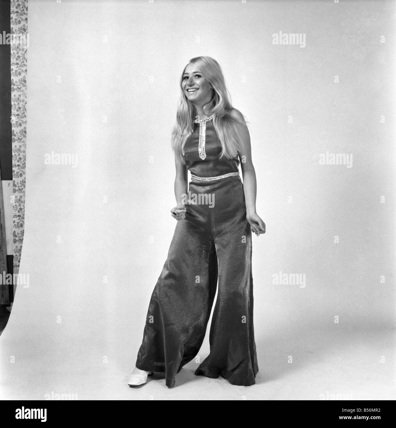 Eva Haraldsted, ex-girl friend of soccer star George Best wears a ...