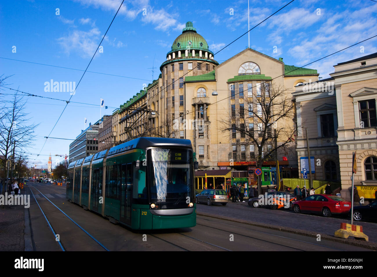 Helsinki tramways hi-res stock photography and images - Alamy