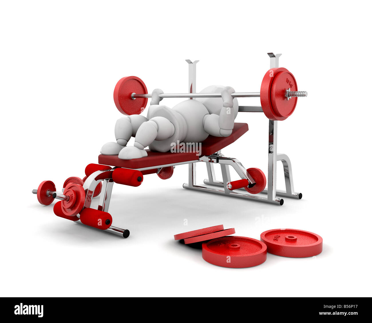 Weightlifting exercise hi-res stock photography and images - Alamy