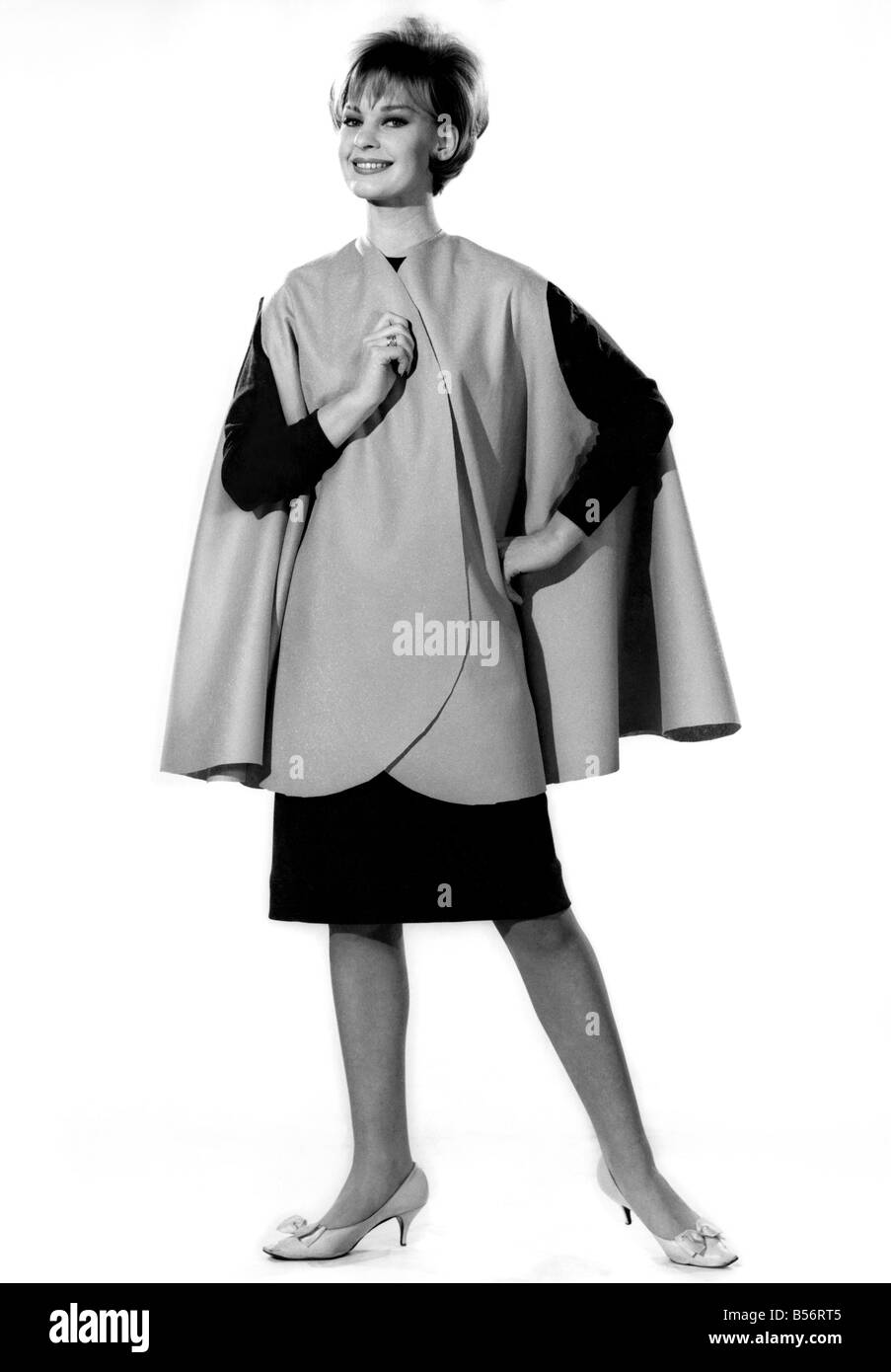 1960s Fashion Model Cut Out Stock Images & Pictures - Alamy