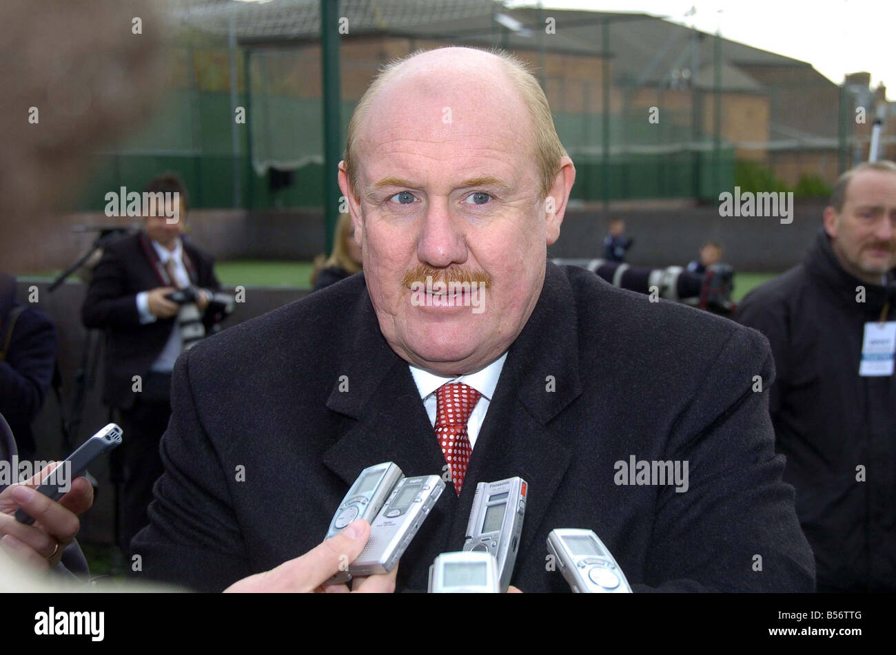 Brian Barwick at the FA Hat Trick project in Newcastle upon Tyne Stock ...