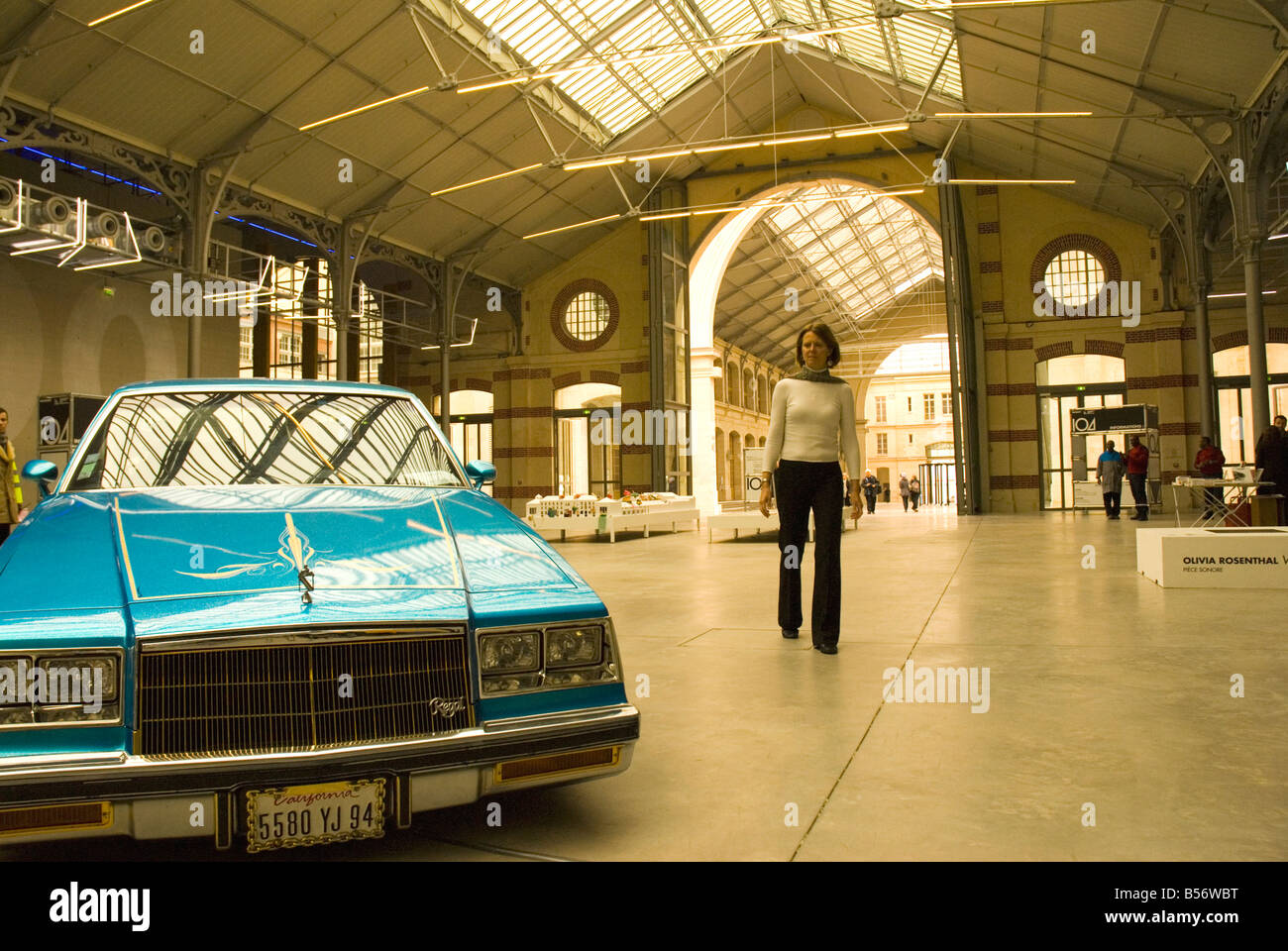 Art installations at Le Cent Quatre restored funeral parlour modern ...